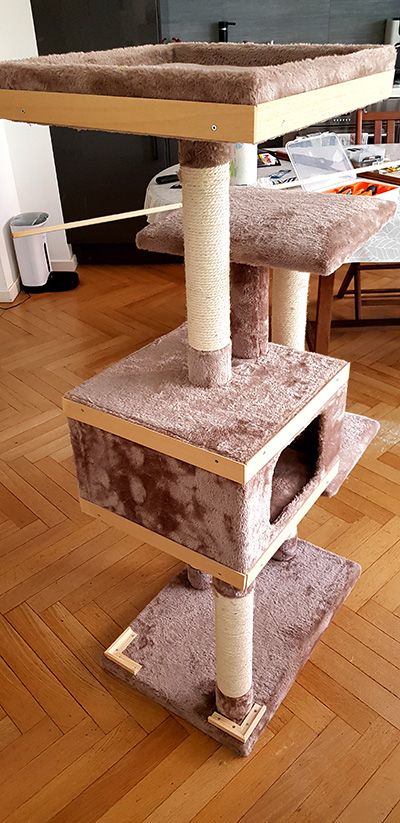 Diy Arbre à Chat Personnalisé En Bois à Faire Soi Même